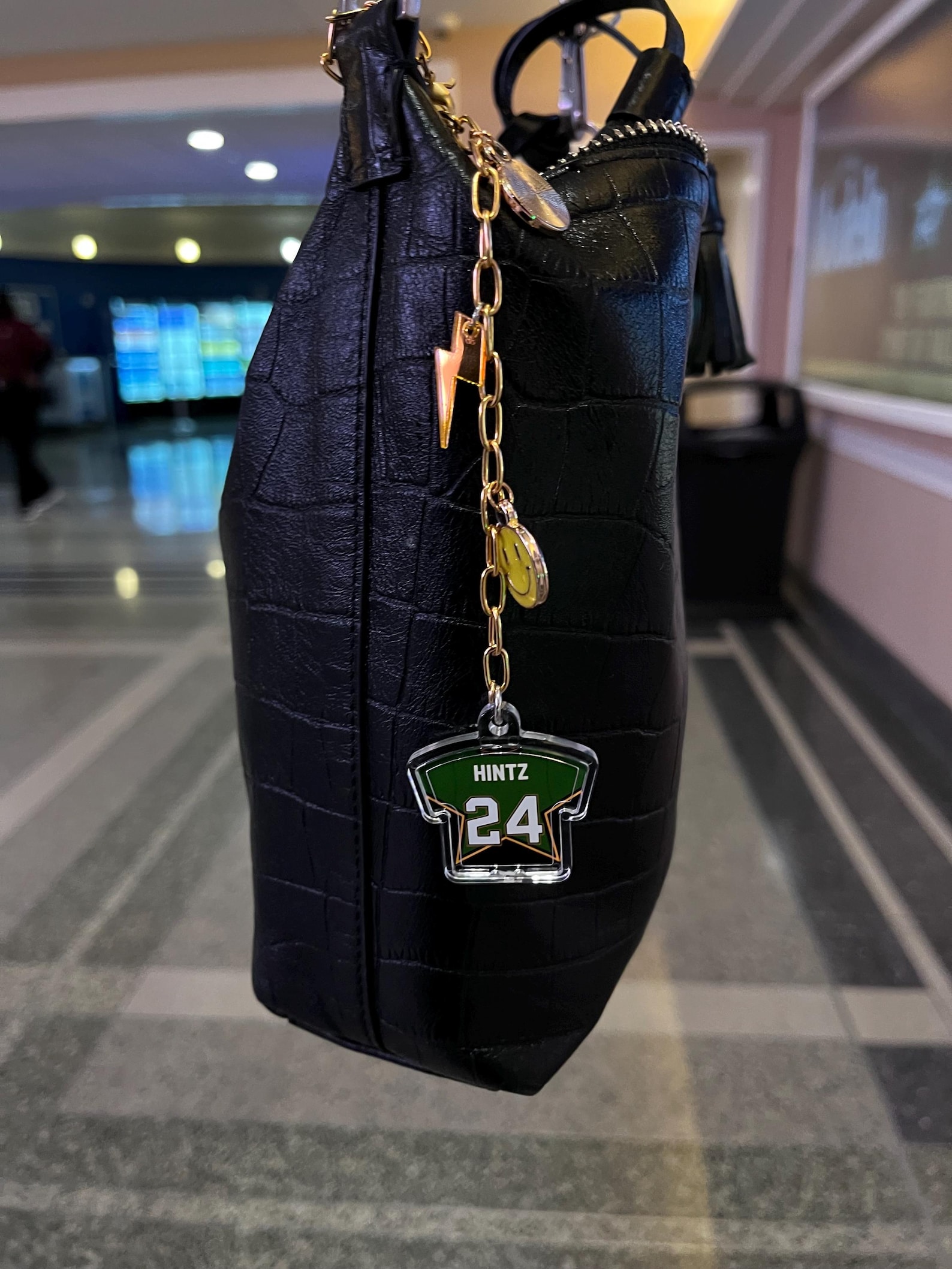 Dallas S Keychains, Customizable Star Jersey Keychain, Custom Hockey ...