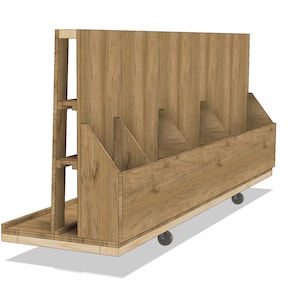 Rolling Lumber Cart (digital Plans) - Etsy