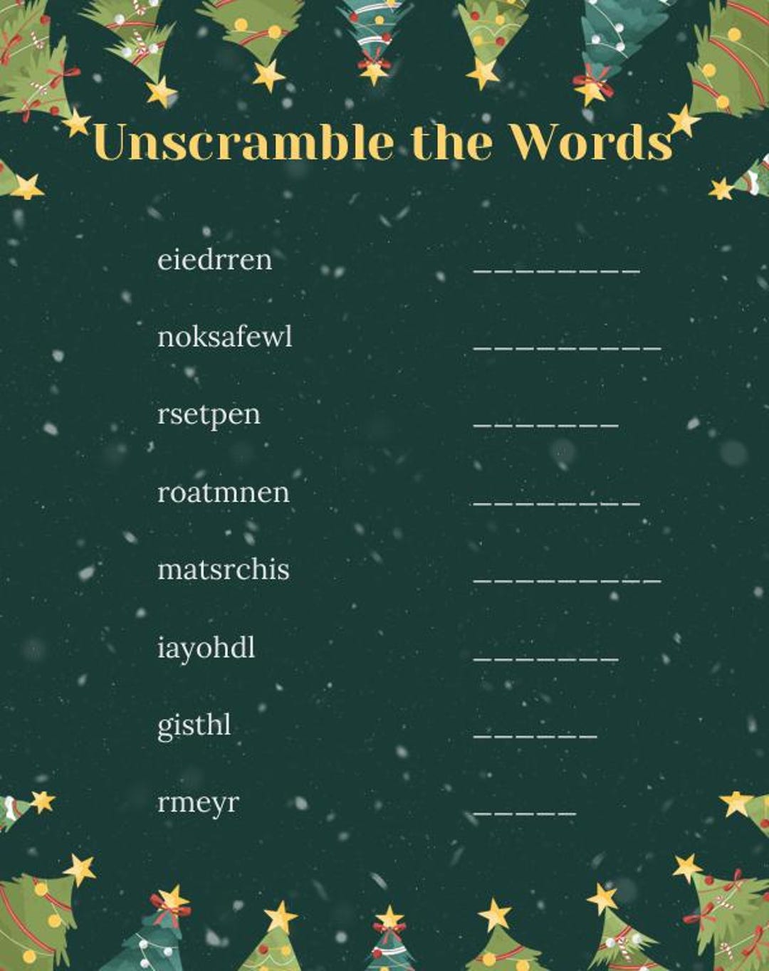 Christmas Story Mad Libs & Math Worksheet Holiday Learning Activity ...