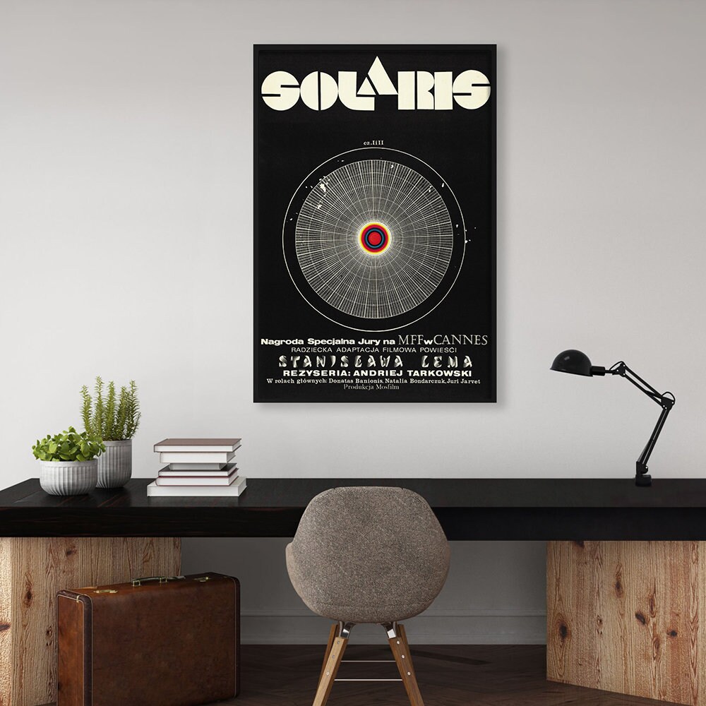 Solaris 1972 Movie Poster, Movie Canvas, Wall Art, Poster Unframed ...