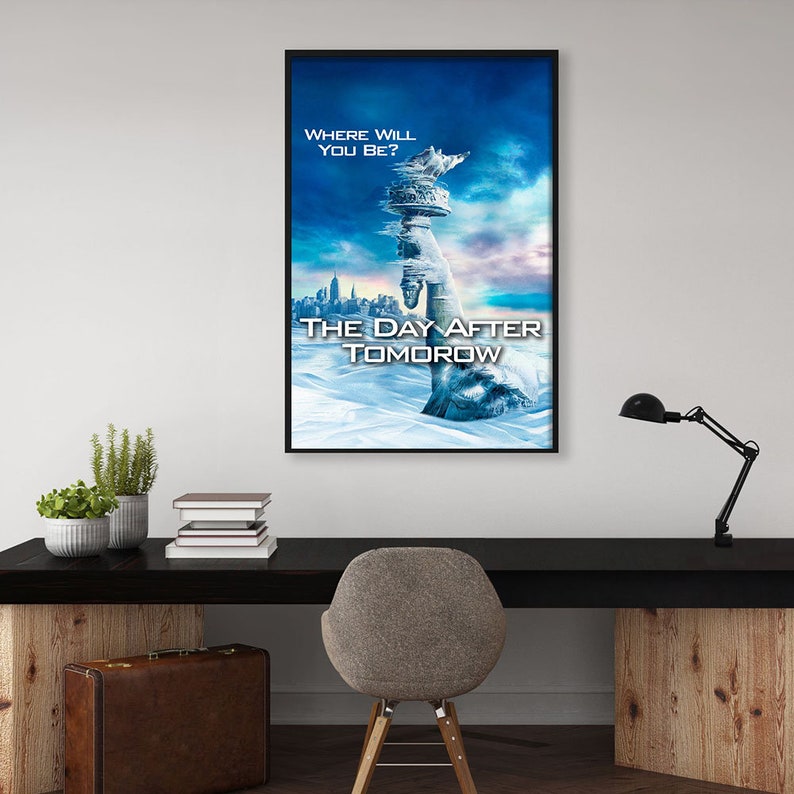 The Day After Tomorrow Movie Poster, Movie Canvas, Wall Art, Poster ...