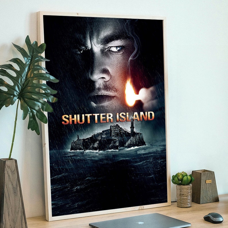 Shutter Island Movie Poster, Movie Canvas, Wall Art Collection, Poster Unframed, Movie Art ...