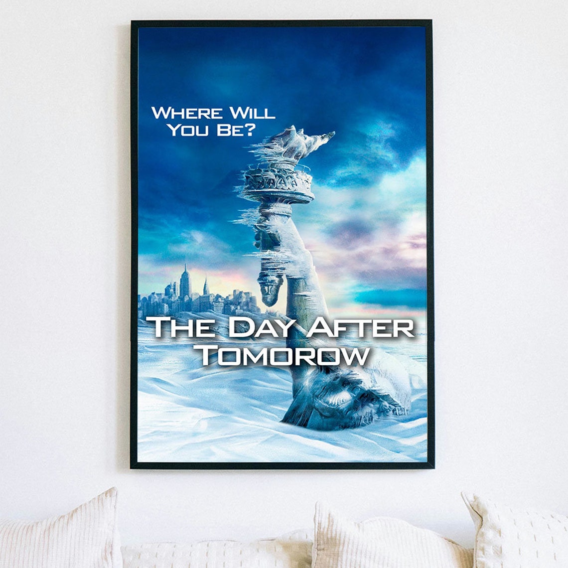 The Day After Tomorrow Movie Poster, Movie Canvas, Wall Art, Poster ...