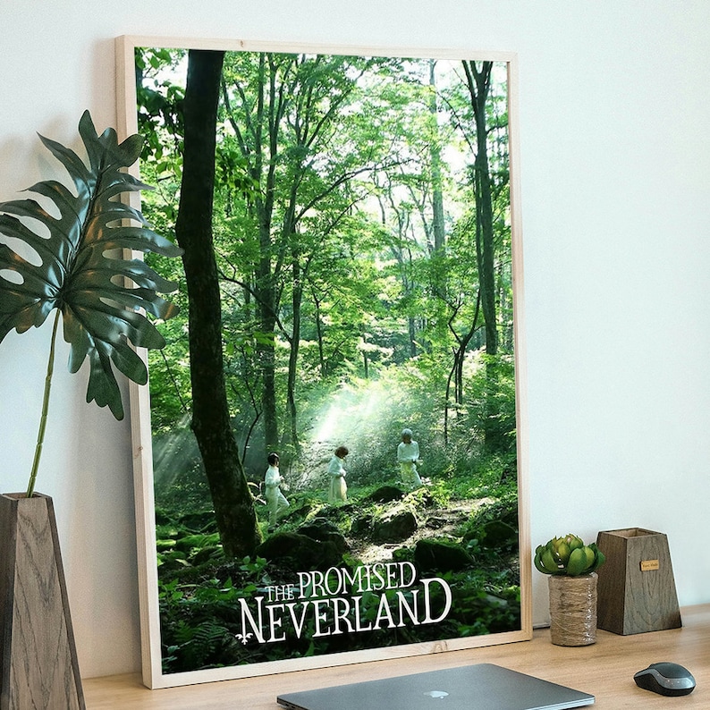 The Promised Neverland 2020 Movie Poster, Movie Canvas, Wall Art ...