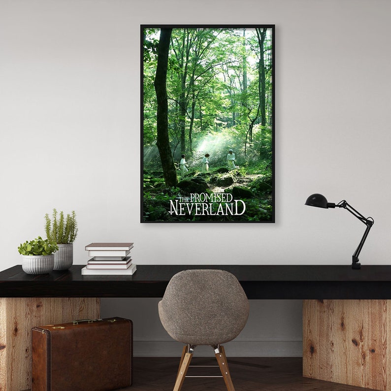 The Promised Neverland 2020 Movie Poster, Movie Canvas, Wall Art ...