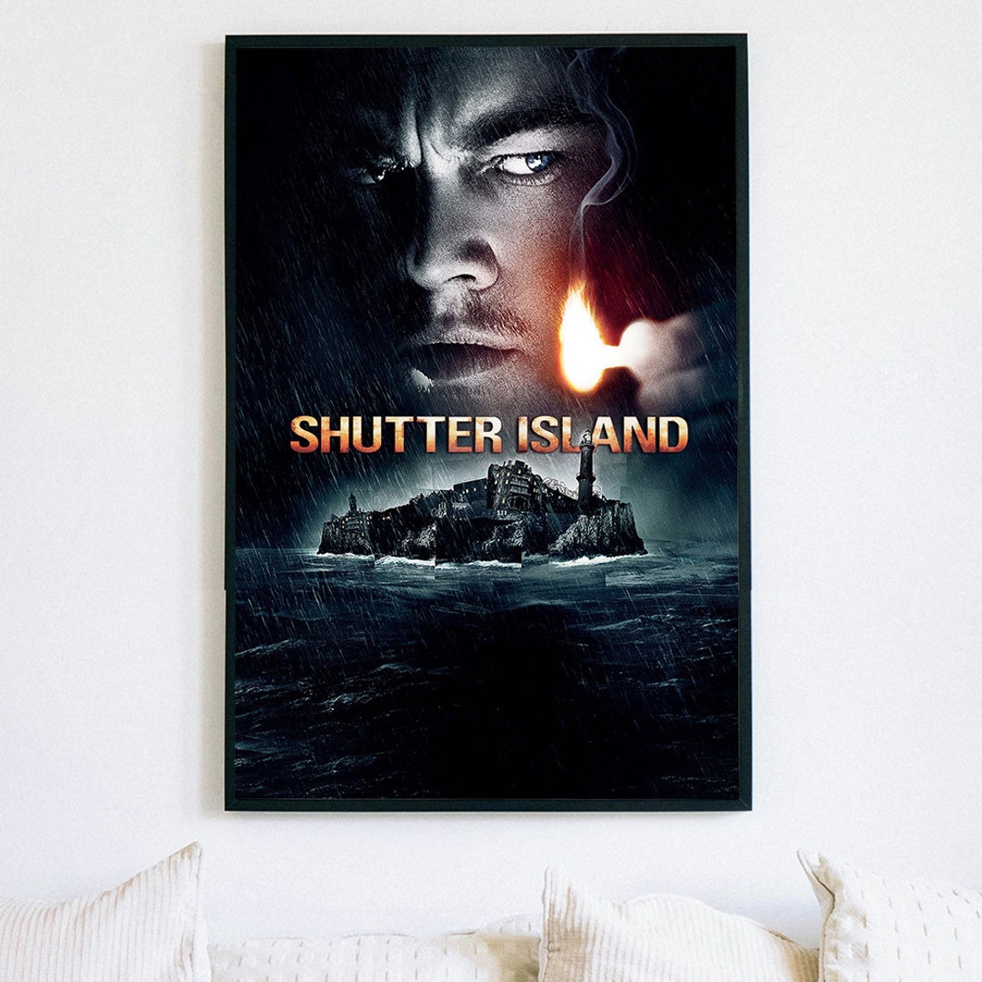 Shutter Island Movie Poster, Movie Canvas, Wall Art Collection, Poster Unframed, Movie Art ...
