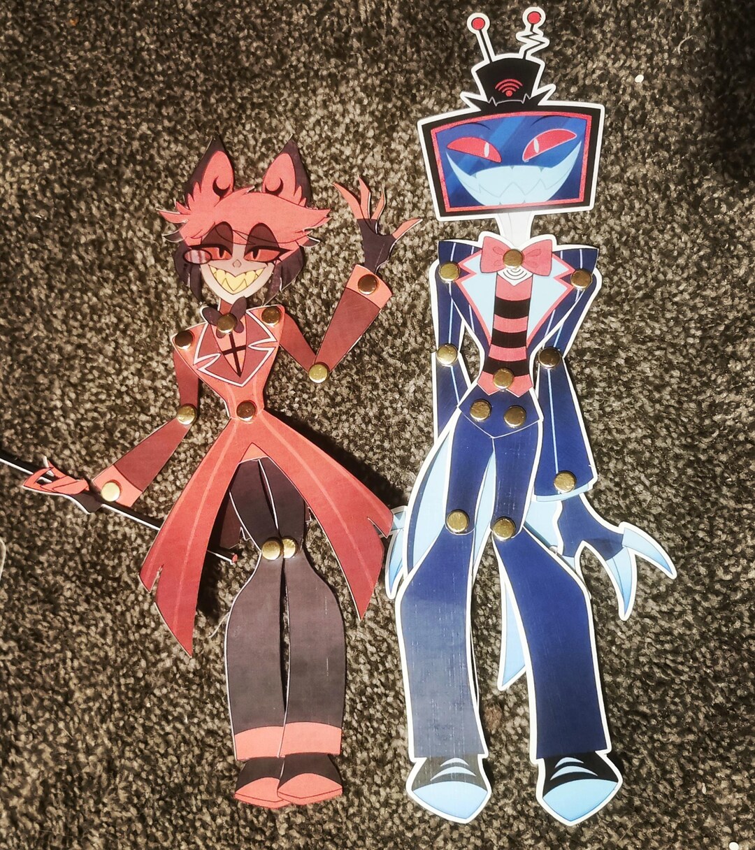 Alastor Paper Puppet - Etsy UK