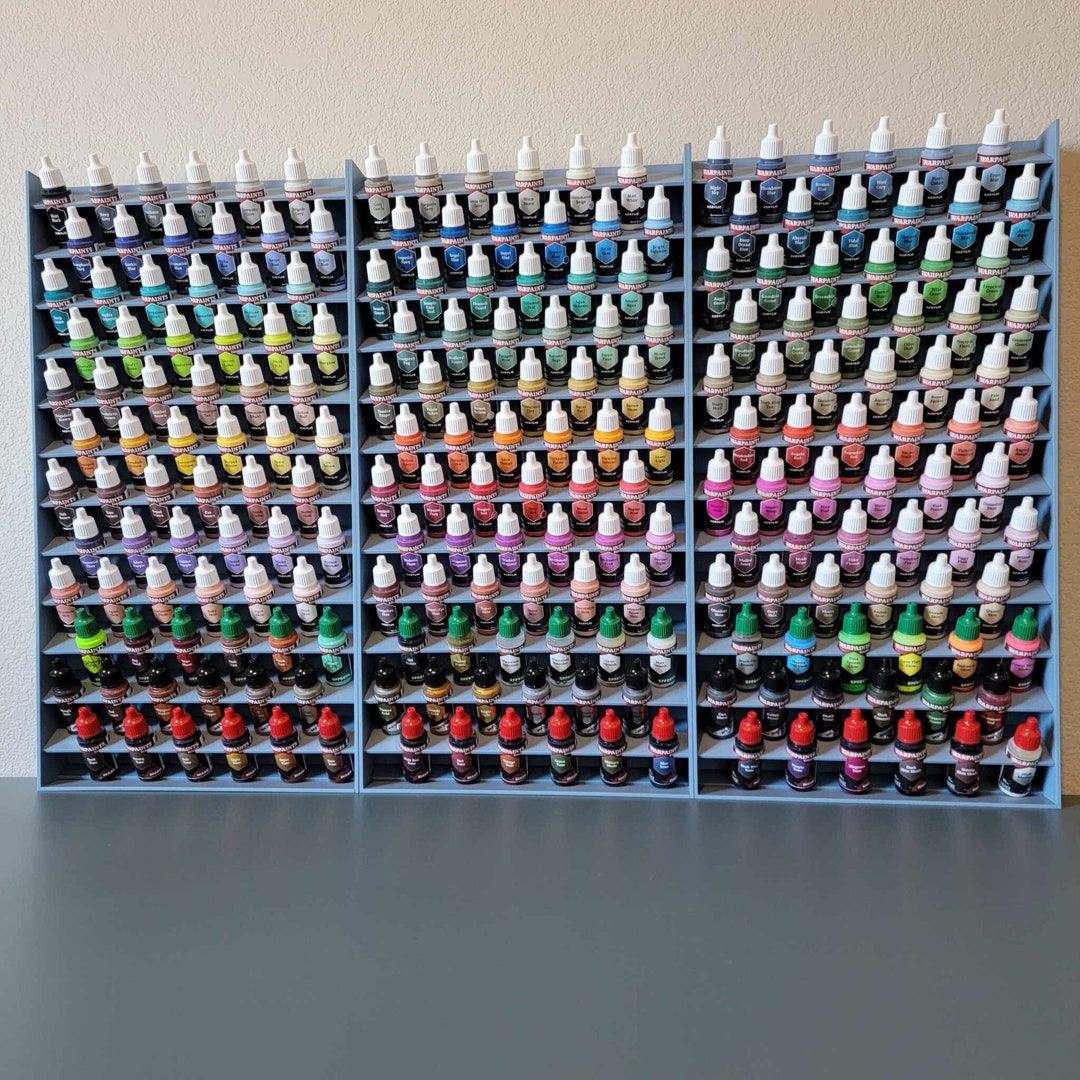 Army Painter Fanatics Organizer Shelf SVG File - Elevate Your Hobby ...