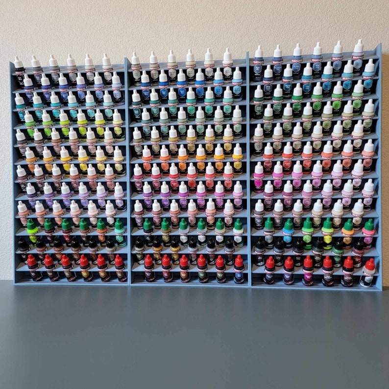 Army Painter Fanatics Organizer Shelf SVG File - Elevate Your Hobby ...