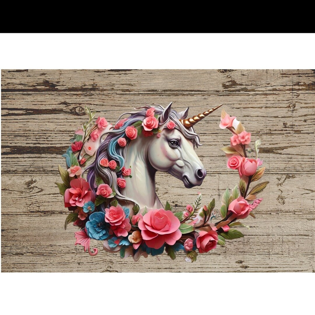 Unicorn Digital Sticker PNG File Instant Download - Etsy