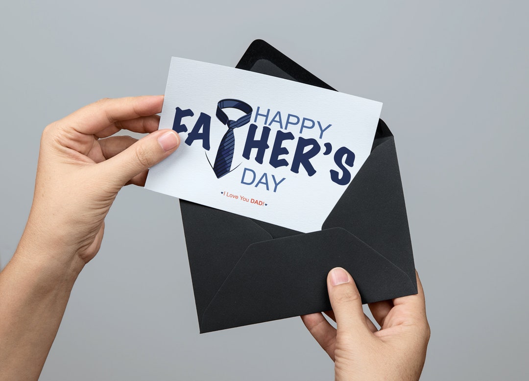 Father's Day Printable Card, Digital Mothers Day Card, Greeting Card ...