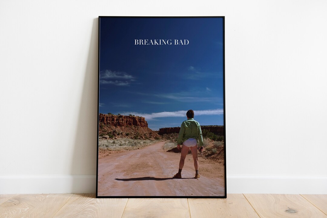 Breaking Bad TV Show Poster , Minimalist Tv Show Print, TV Show Wall ...