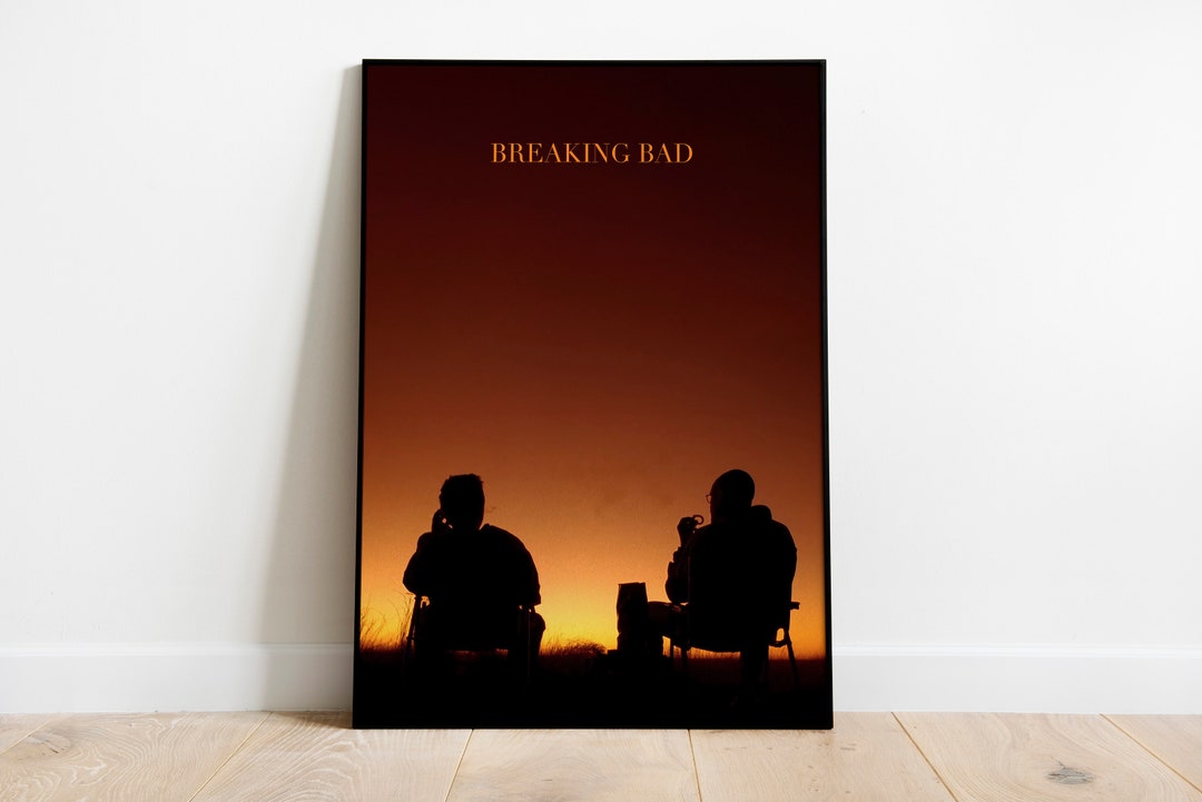 Breaking Bad TV Show Poster , Minimalist Tv Show Print, TV Show Wall ...