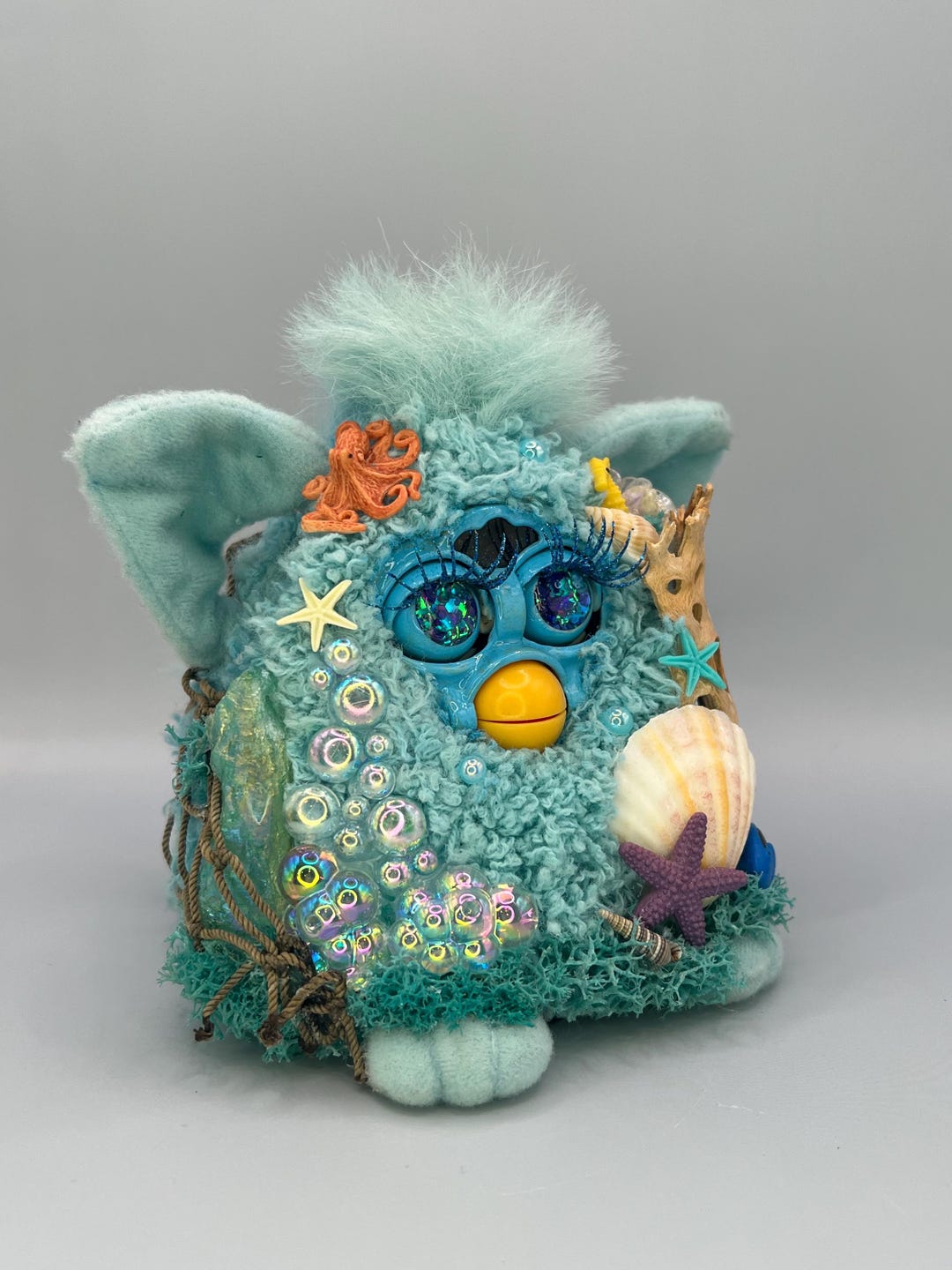 Custom Ocean Mermaid Baby Furby WORKING See Description - Etsy