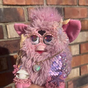 Custom Pink Mermaid Furby Non Working for Display - Etsy