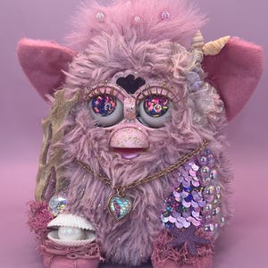 Custom Pink Mermaid Furby Non Working for Display - Etsy