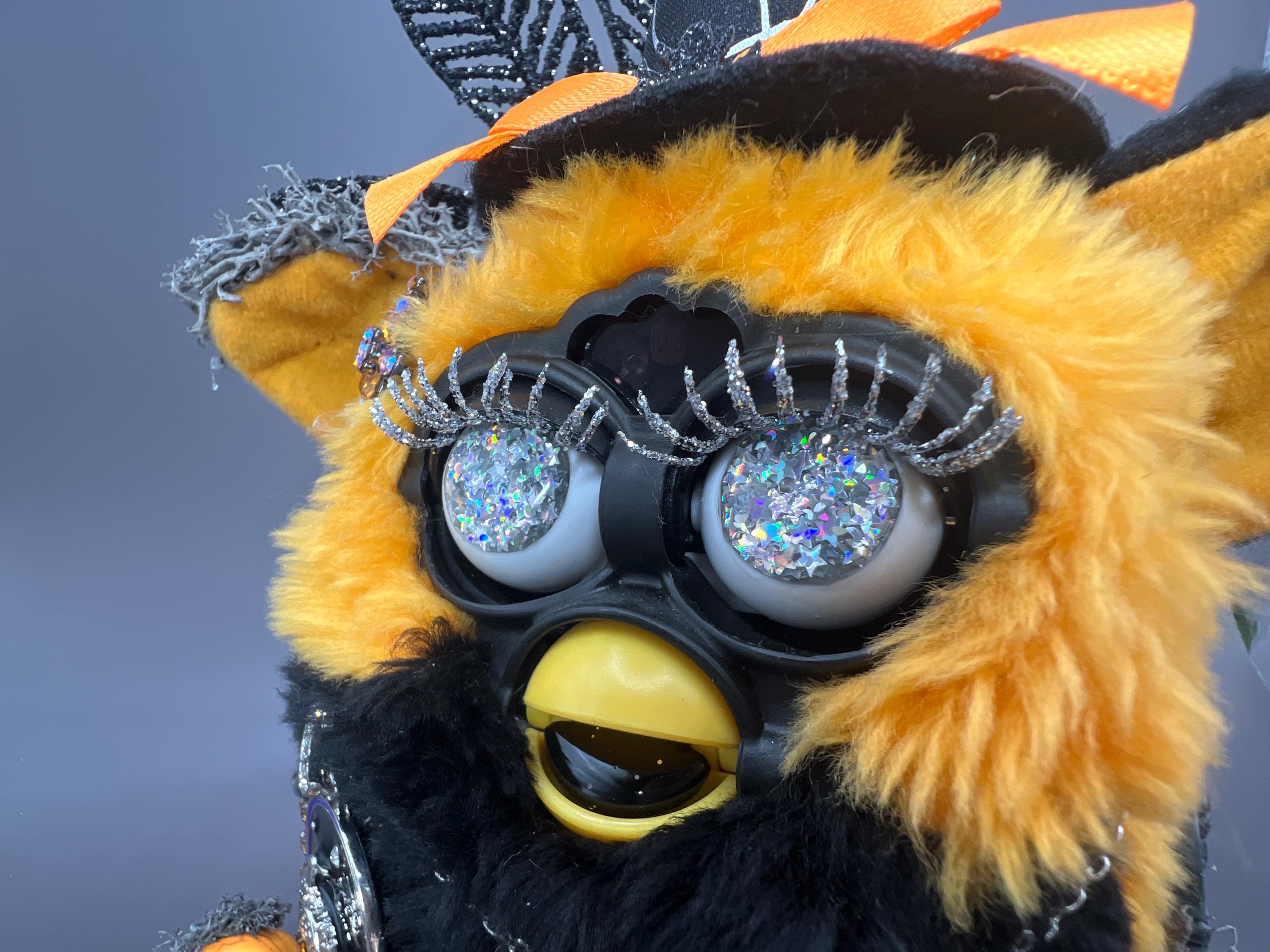 Custom Vintage Halloween Witch Furby NON Working READ DESCRIPTION - Etsy