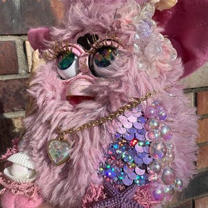 Custom Pink Mermaid Furby Non Working for Display - Etsy