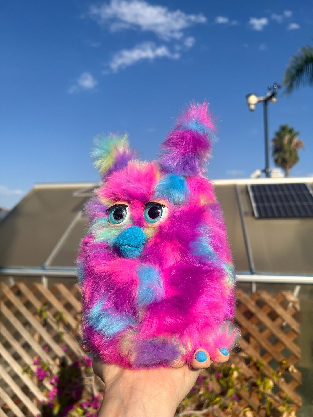 Custom Rainbow 2005 Furby Art for Display Non Working - Etsy