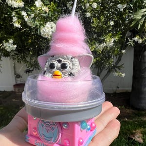 Custom Mini Cotton Candy Furby OOAK Custom Furby Art - Etsy