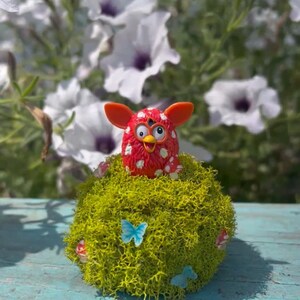 Custom OOAK Mini Furby Forest Box See Description - Etsy