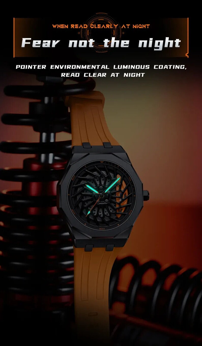 Spinning BMW I8 3D Brake Caliper Wheel Watches Red, Yellow - Etsy