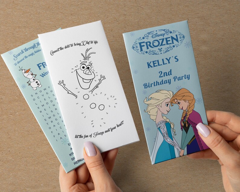 Printable Frozen Activity Sheet, Elsa and Anna Coloring Page, Kids ...