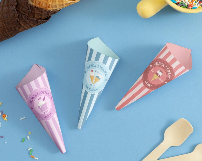 Printable Frozen Party Ice Cream Label, Elsa & Anna Ice Cream Sticker ...