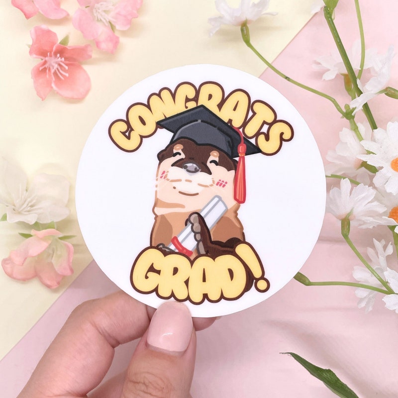 Congrats in a Circle - Etsy