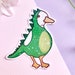 Costume Ducky Vinyl Sticker Pack - Etsy