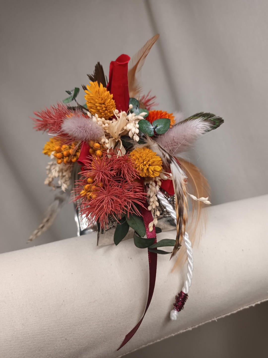 "exotic Folly" Rush, Made up of Dried and Stabilized Flowers and These ...