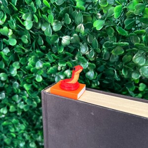 Snake Bookish Bookmark - 3D Printed - Etsy