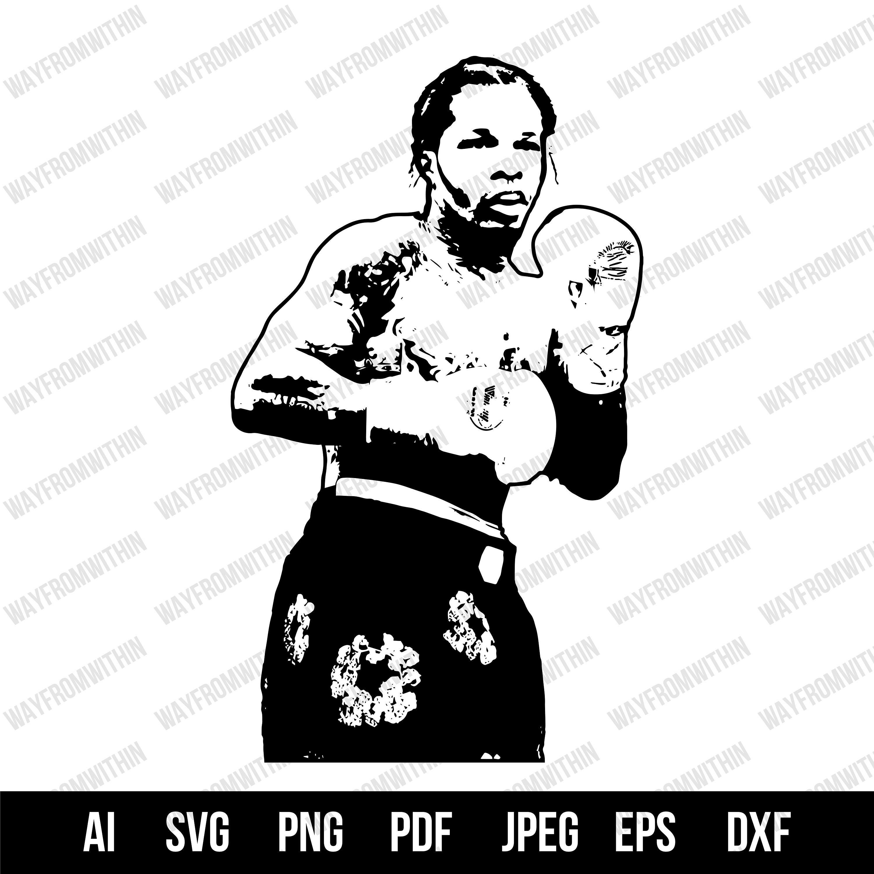 Gervonta Tank Davis Vector File Svg Jpg Png Dxf Pdf Files | Silhouette ...