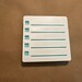 Post It Note Stencil - Etsy