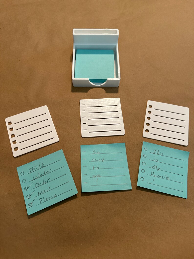 Post It Note Stencil - Etsy