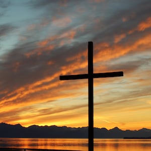 Cross at Sunset - Etsy