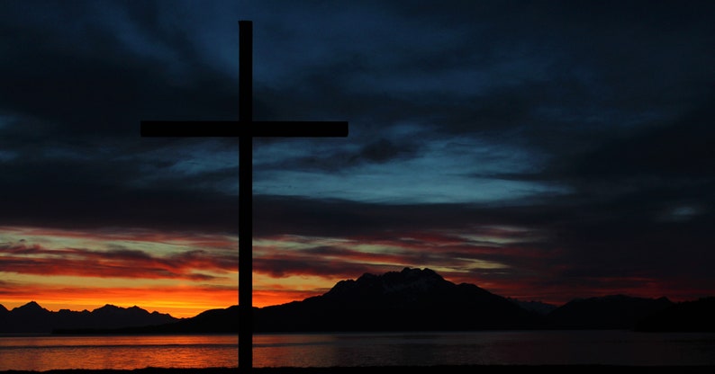 Cross at Sunset - Etsy