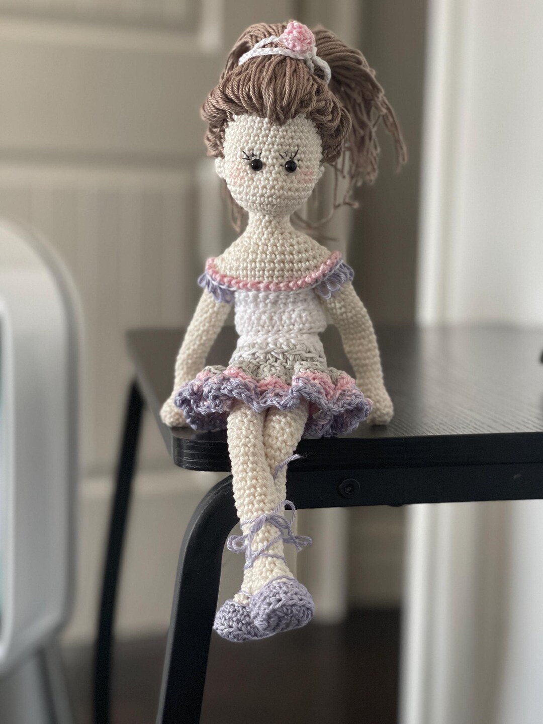 Crochet Pattern (PDF) "style My Hair" Beautiful Ballerina Doll Natasha ...