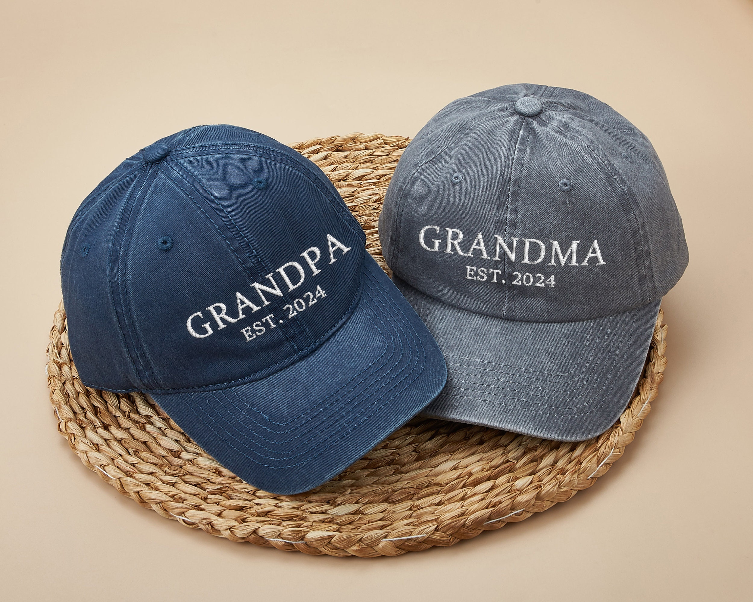 Custom Embroidered Hat, Mom and Dad Baseball Caps, Personalized Gifts ...