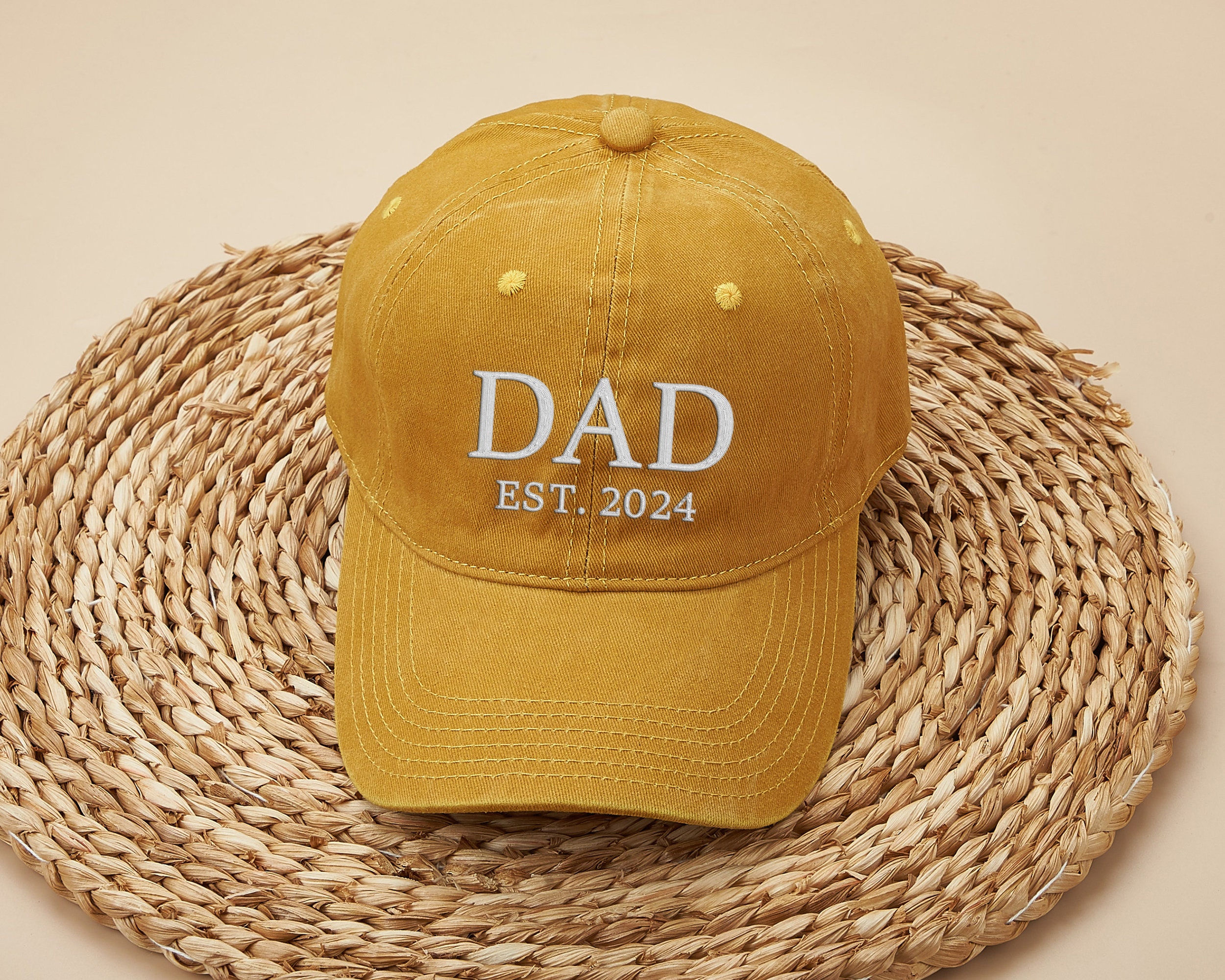Custom Embroidered Hat, Mom and Dad Baseball Caps, Personalized Gifts ...