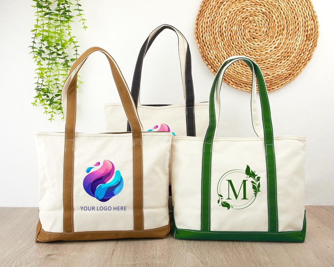 Personalized Tote Bags, Custom Logo Tote Bags, Thermal Printing Tote, Canvas Tote Bag, Beach Bag ...
