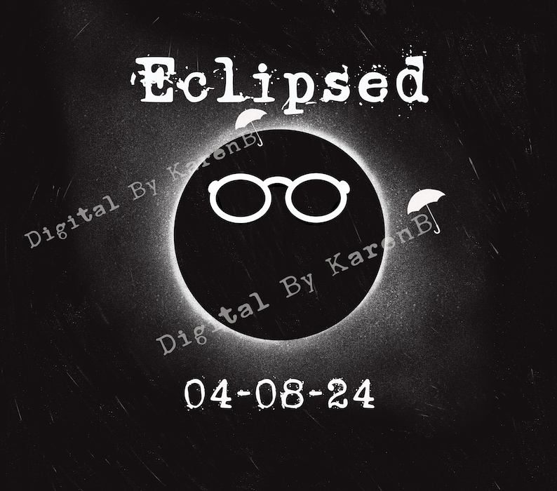 Solar Eclipse Digital Tumbler Design, Tumbler Digital Design, 20 Oz Digital Design for Tumbler ...