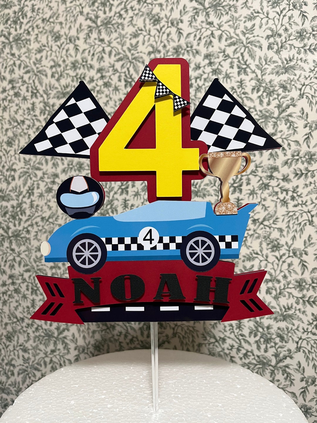 Race Car Cake Topper / Car / Racing - Etsy