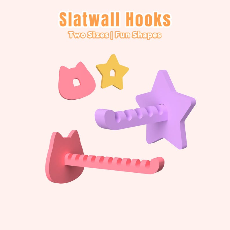 Slatwall Hooks for Artist Alley Display - Etsy