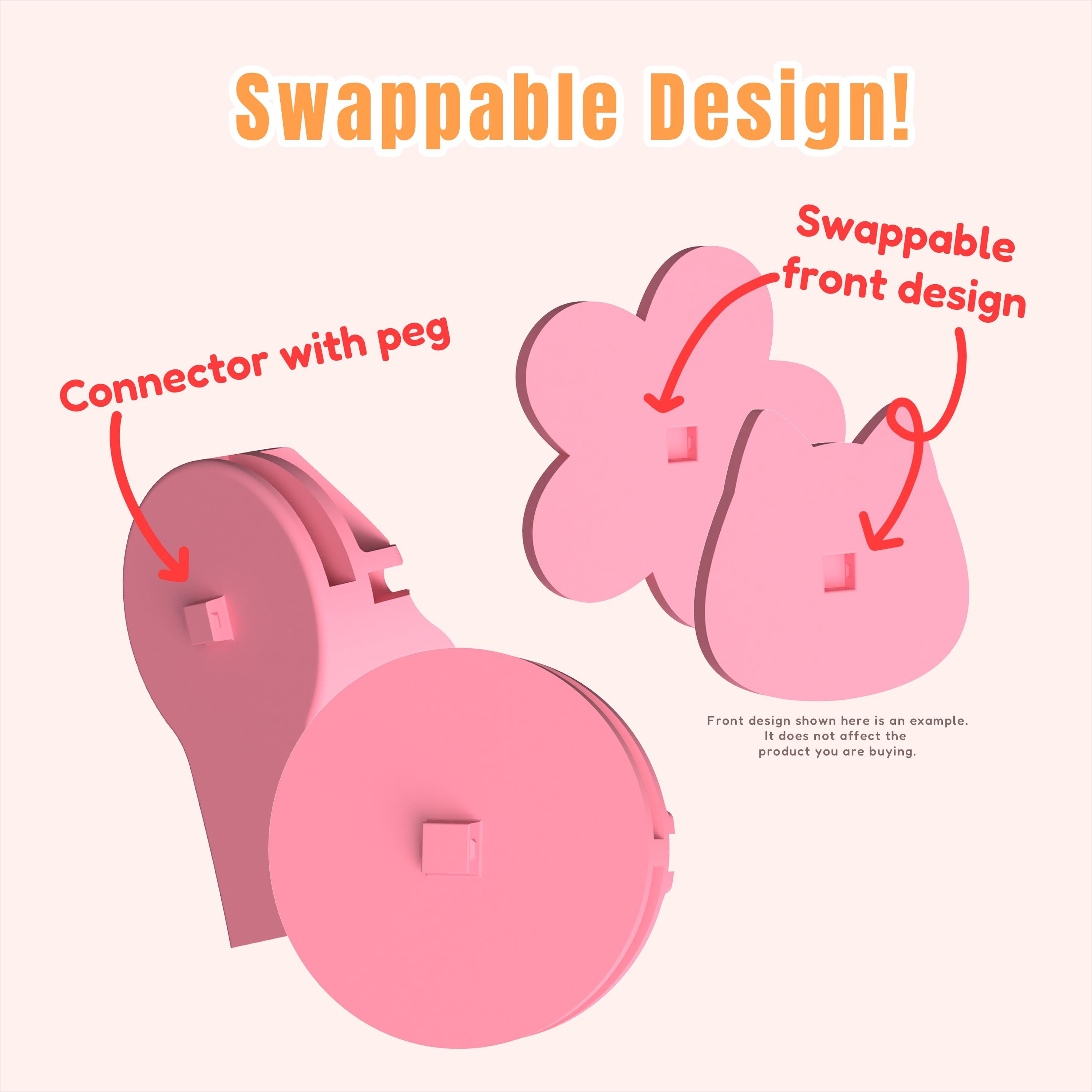 Swappable Decorative Connectors for Artist Alley Display Cube - Etsy