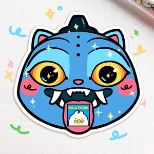 Kpop Demon Hunter Inspired Derpy Sticker - Etsy