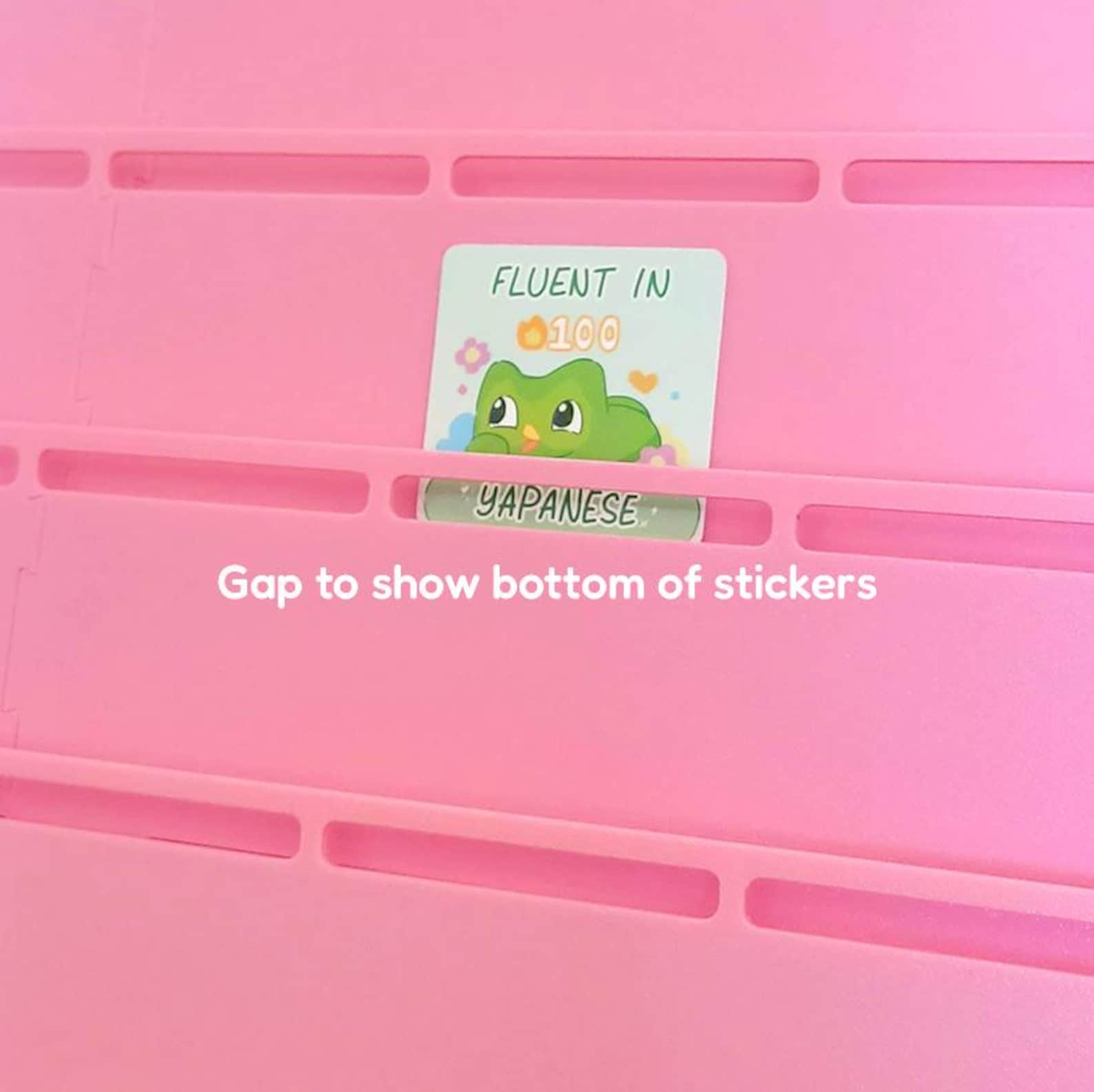 2.5 Inch Sticker Display Stand Tiered [FILES ONLY] - Etsy
