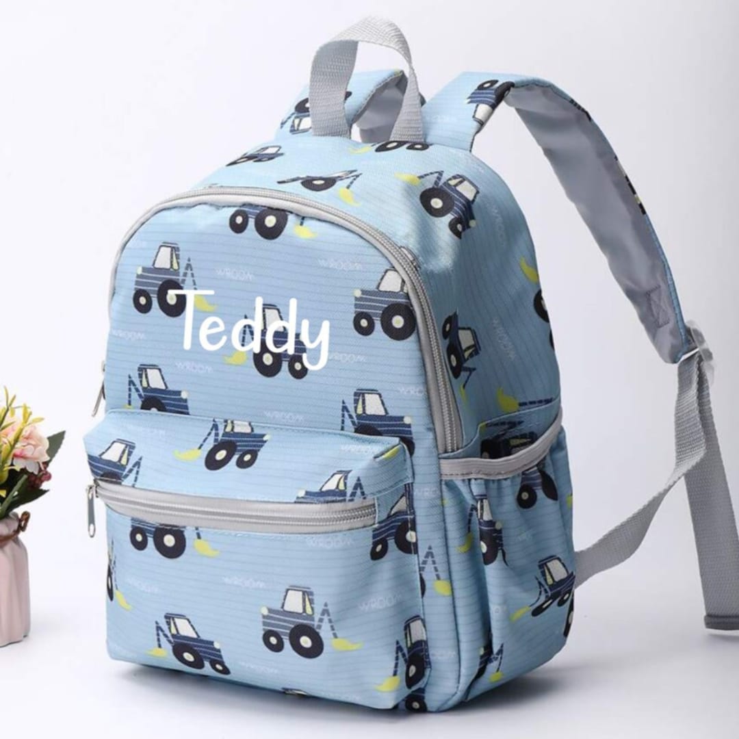 Personalised Childrens Girls Boys Backpack Rucksack Toddler Hand ...