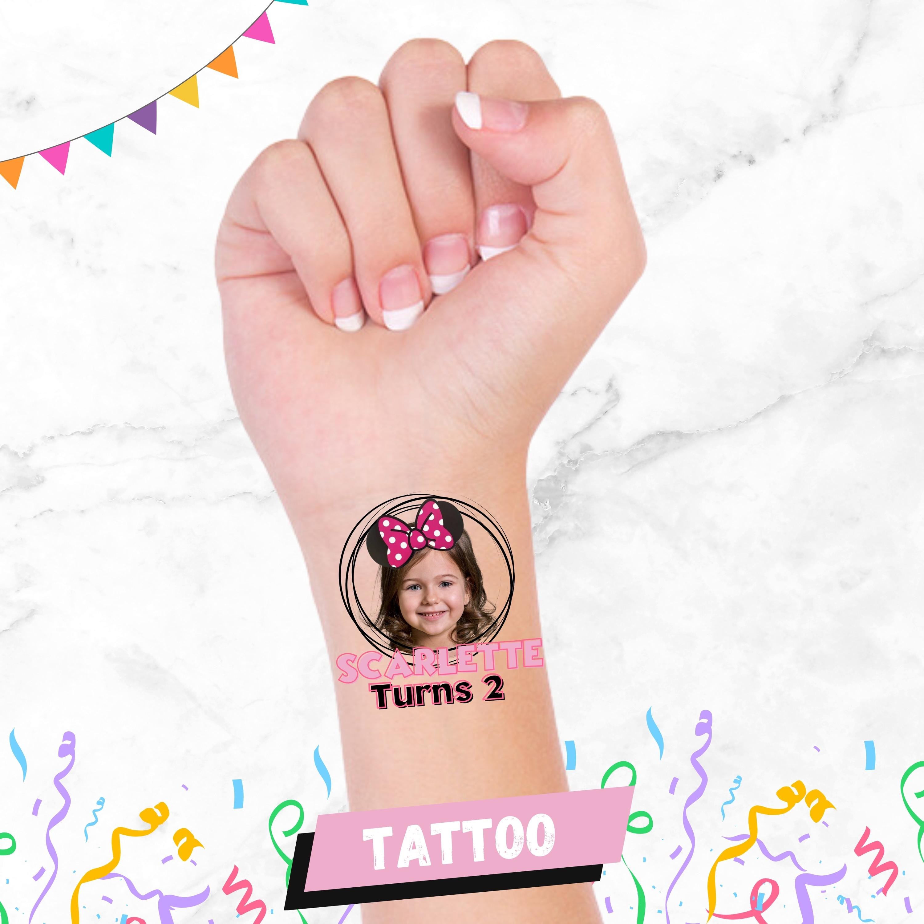 Minnie Tattoos, Minnie Mouse Tattoos, Minnie Banner, Minnie Birthday ...