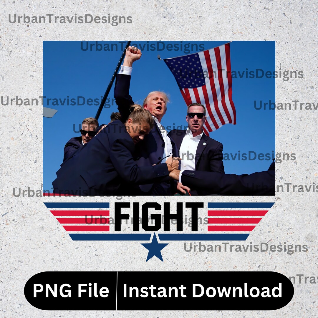 Trump Assassination Photo Png, Trump Fight Png, Donald Trump Shooting ...